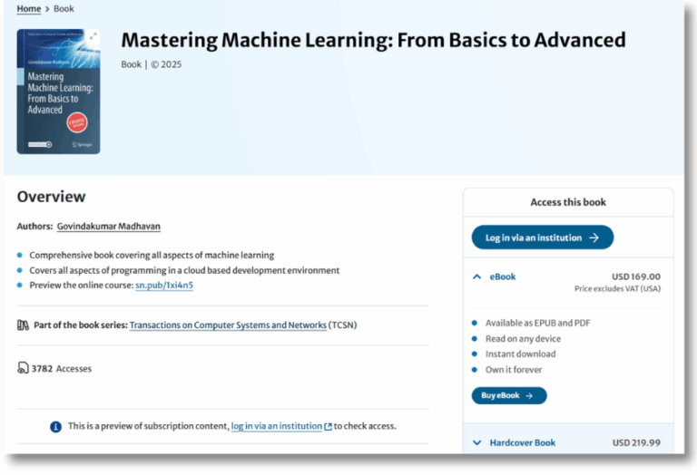 Springer Nature to retract machine learning book following Retraction Watch coverage ...