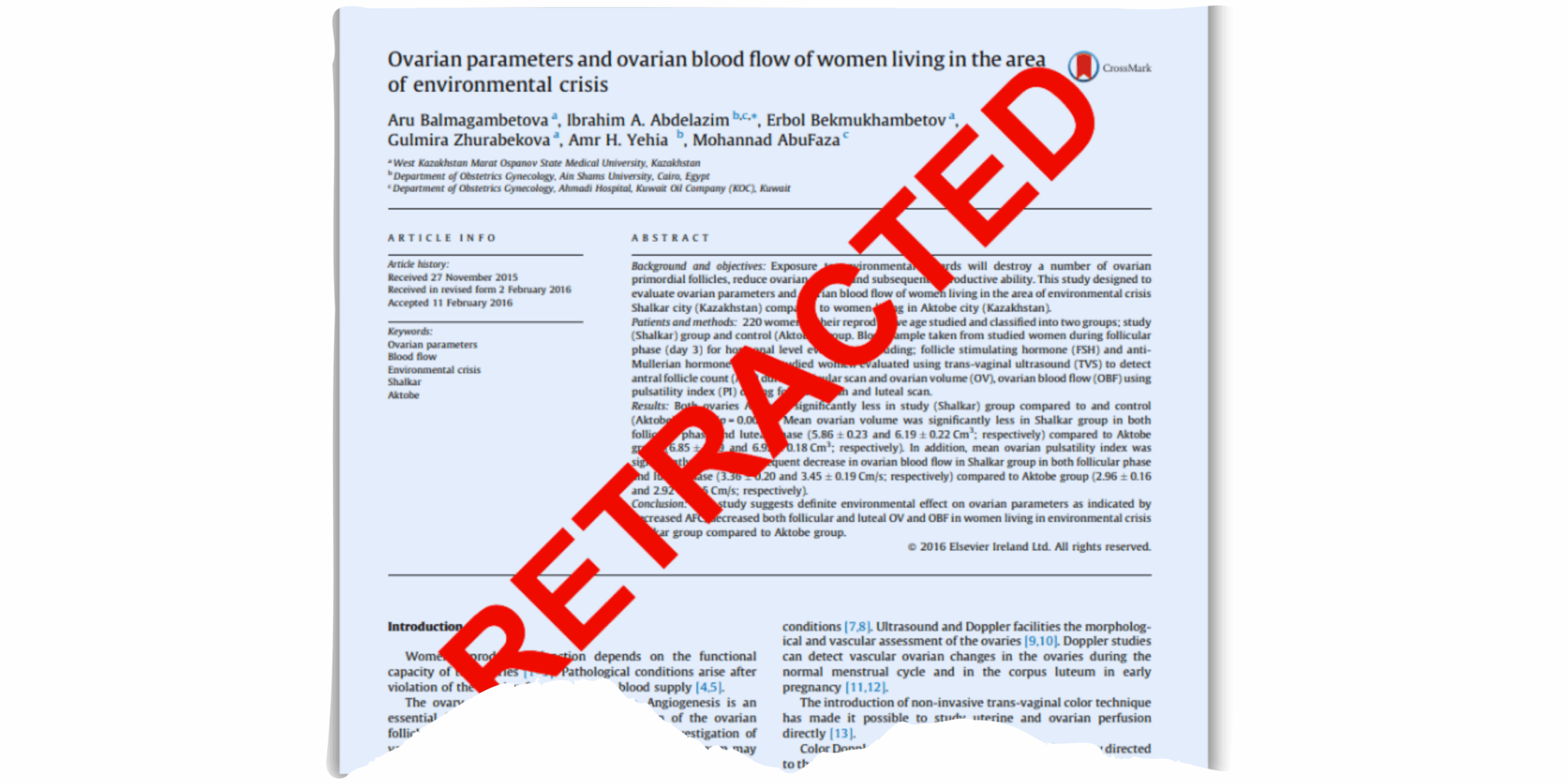 ‘biologically Implausible Distributions And Self Plagiarism Result In 10 Retractions For Ob Gyn